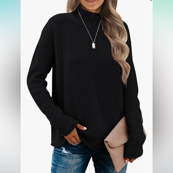 Merokeety | Sweaters | Nwt Merokeety Long Sleeve Turtleneck Cozy Knit ...